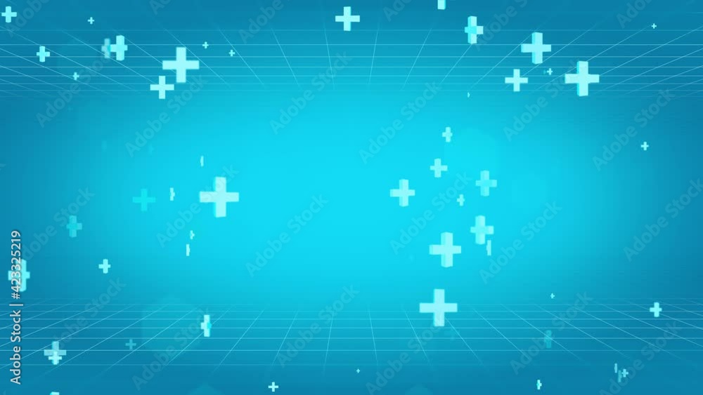 Green color of abstract healthy and medical Loop background. Graph ...