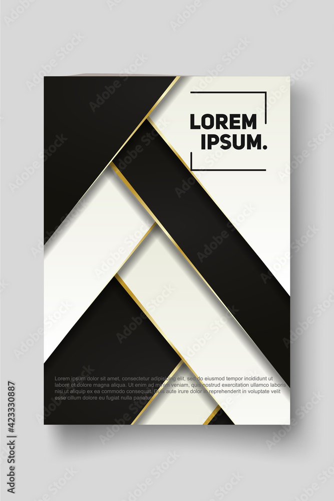 Vector illustration of Luxury cover design. perfect for cover designs ...