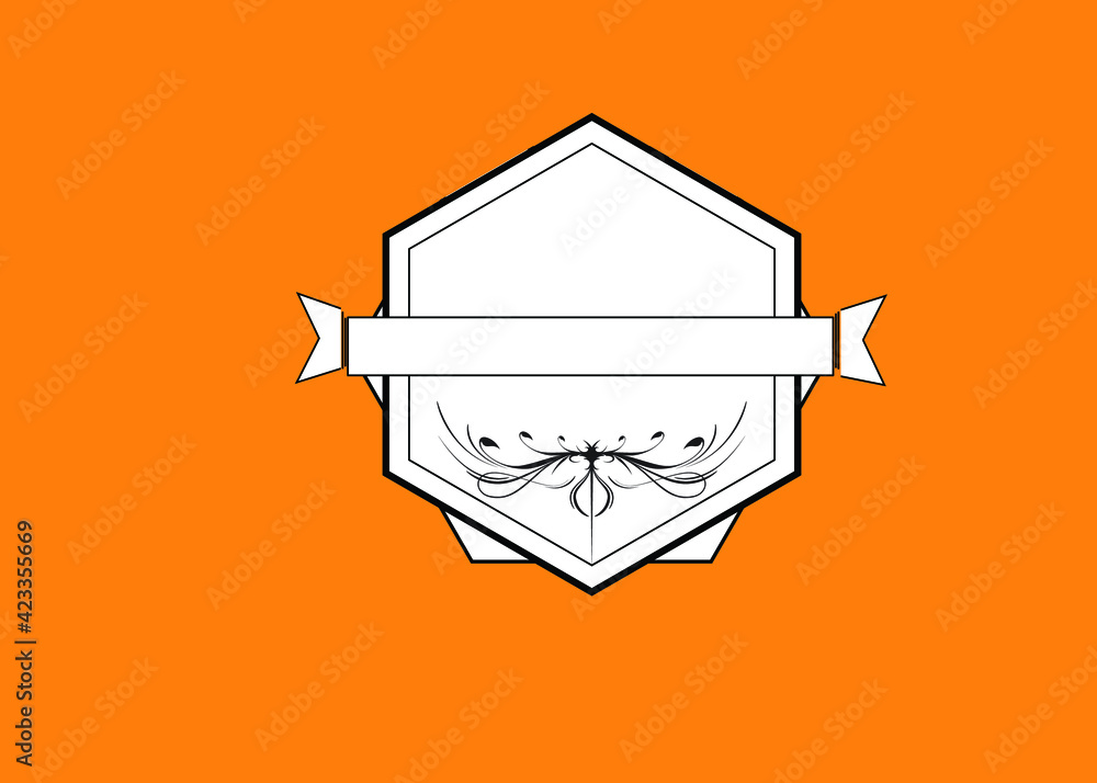 Empty backgrounds for logo designs Stock Vector | Adobe Stock