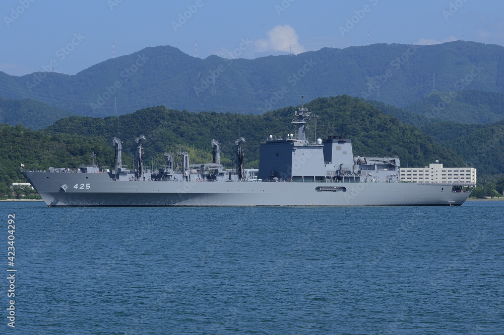 Kyoto, Japan - July 25, 2014:Japan Maritime Self-Defense Force JS Masyu ...