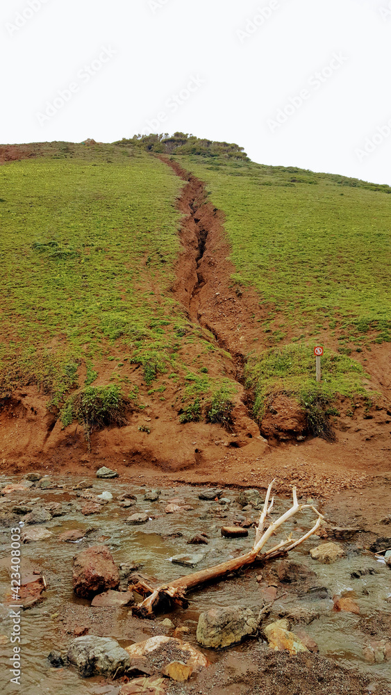 San Andreas fault line Stock Photo | Adobe Stock