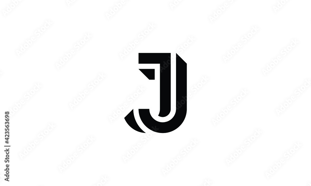 jj letter vector logo. j letter vector logo Stock Vector | Adobe Stock