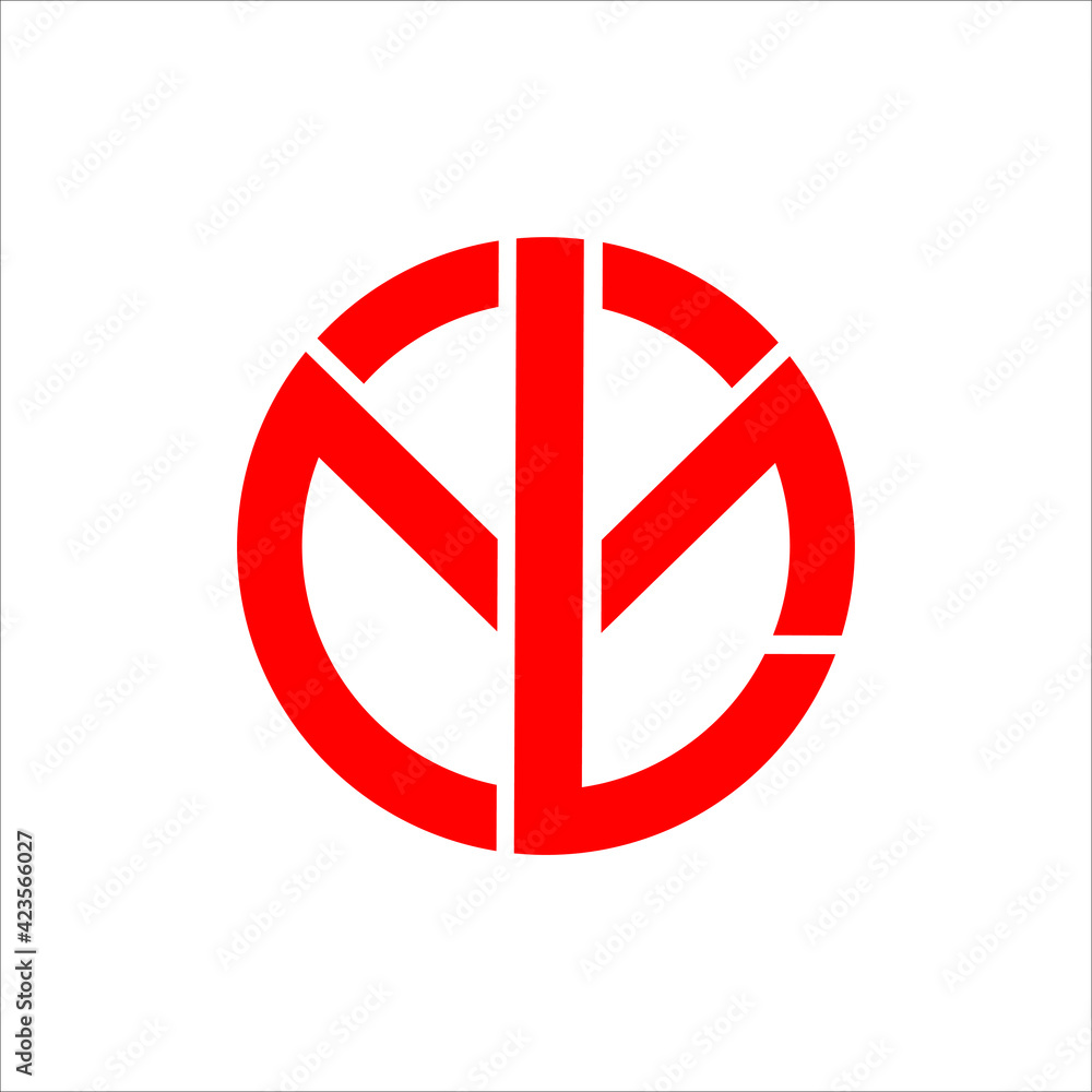 initial letter logo LM, LM,L inside m rounded uppercase logo luxury and ...