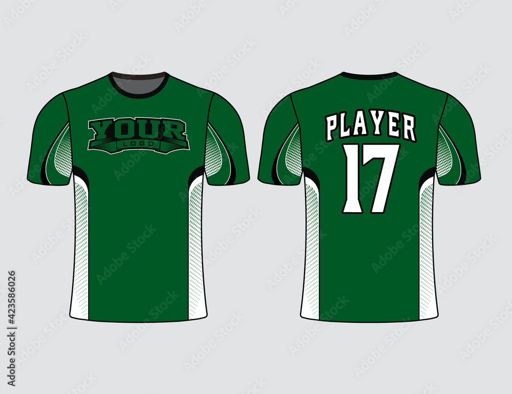 Sports gear template and mockup perfect for all sports team uniforms ...