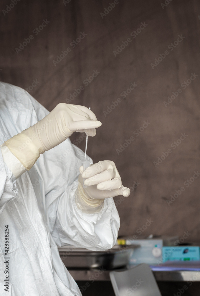 SARS-CoV-2 Rapid Antigen Test Stock Photo | Adobe Stock