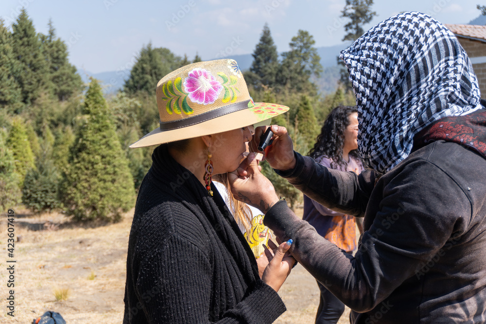 ritual with Xanga medicine a blend that combines DMT from plants and ...