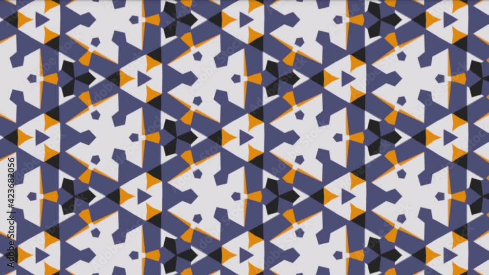 Motion graphic intro clip for grand opening ceremony. Program starting ...