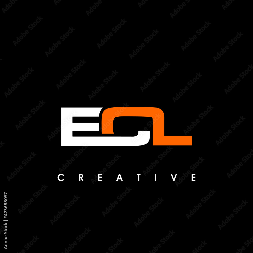 ECL Letter Initial Logo Design Template Vector Illustration Stock ...