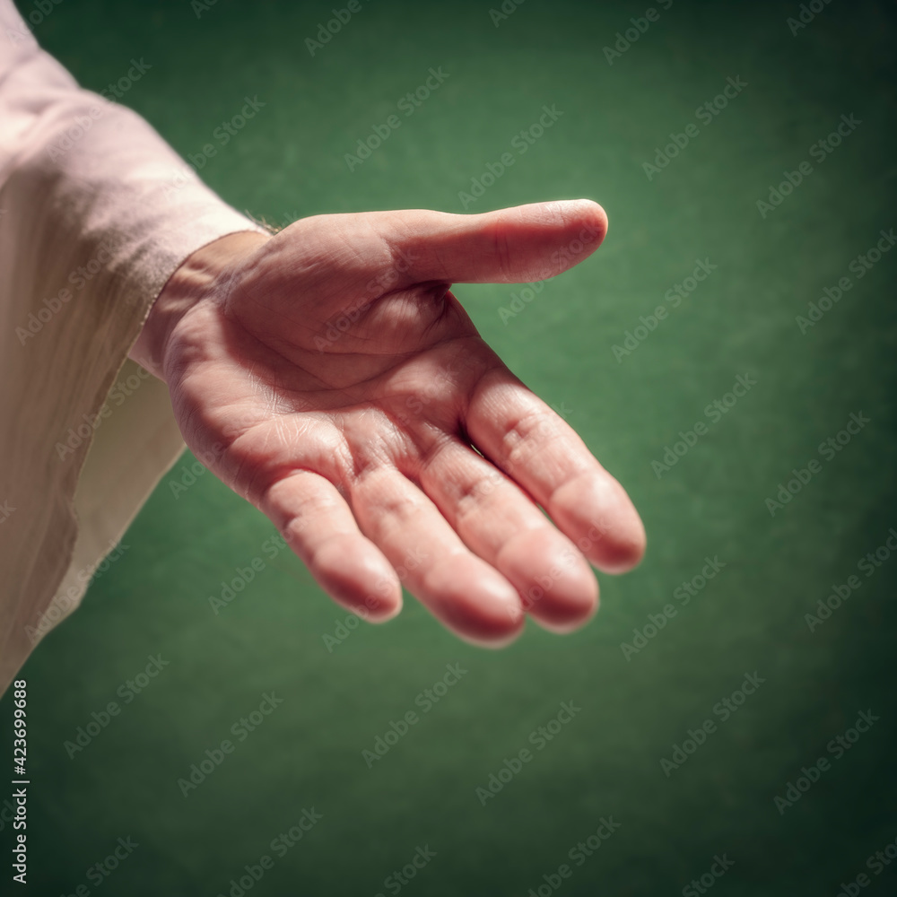 Gods Hands Reaching Out