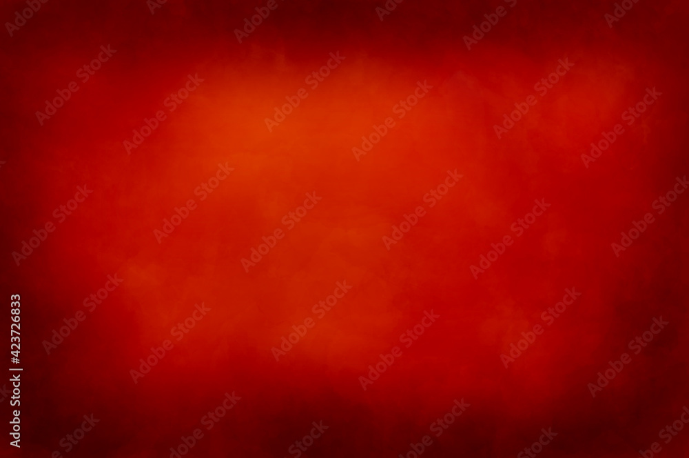 Red texture background with dark border Vintage soft gradient backdrop ...