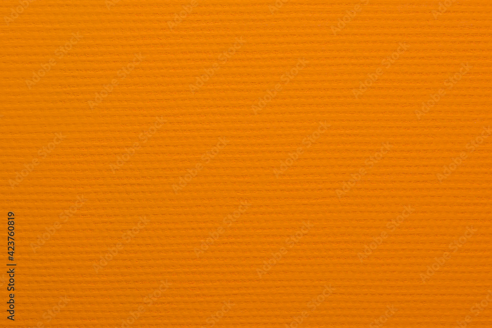 Painted in orange color wallpaper with a texture of large matting Stock ...