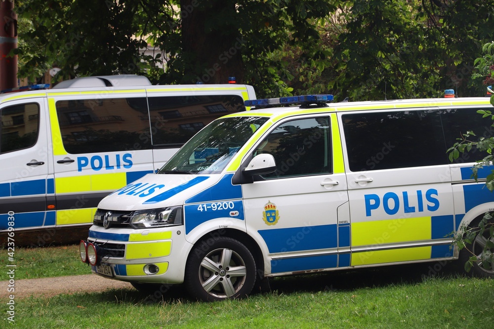 Swedish Police Cars