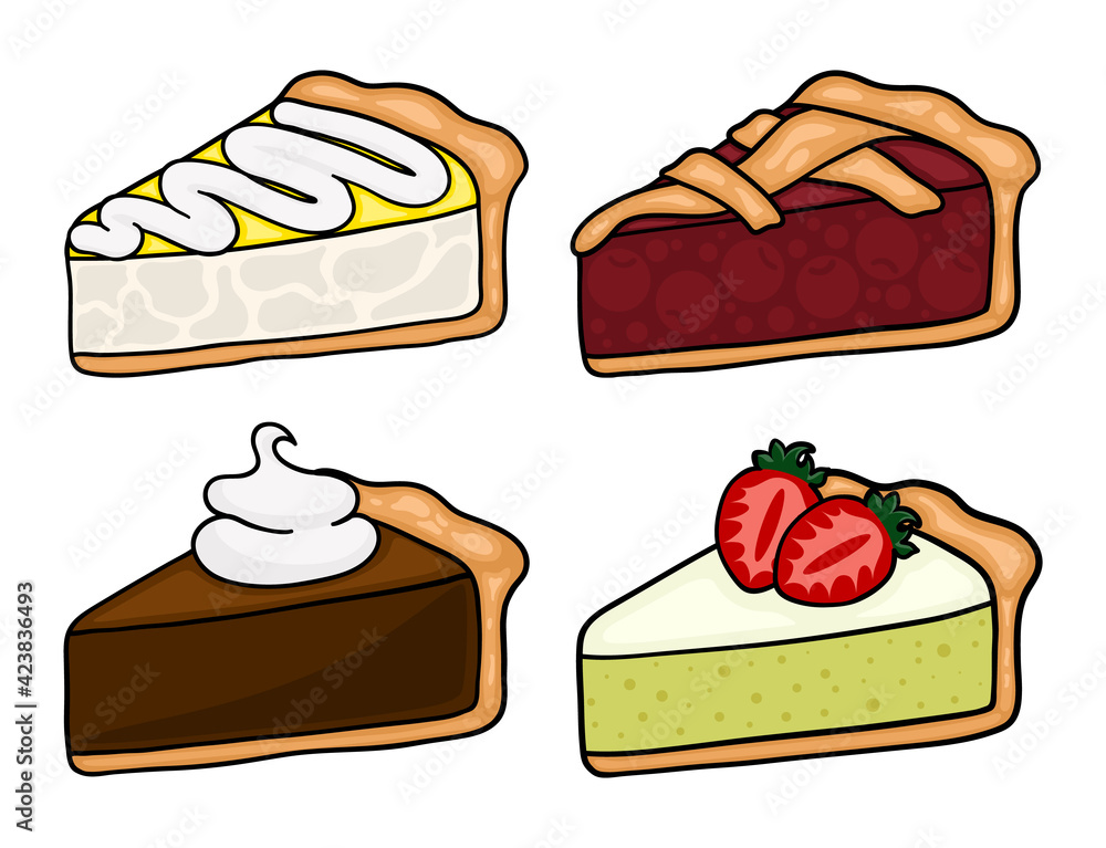 Slice Of Pie Drawing