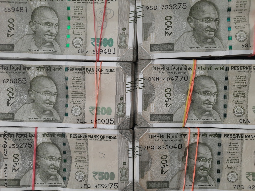 Money Cash INR Indian Currency Stock Photo Adobe Stock