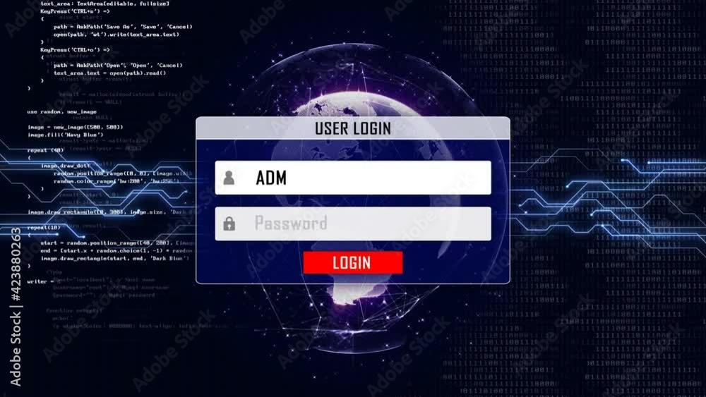 SPAM and Earth Connections Network, Animation, Background, Loop, 4k ...