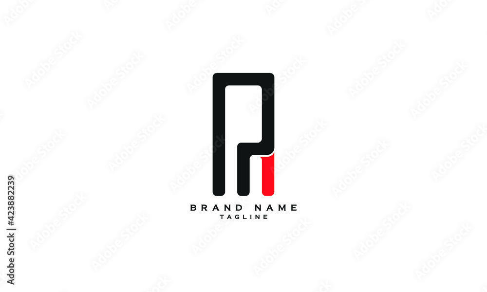 RMP, RM, Abstract initial monogram letter alphabet logo design Stock ...