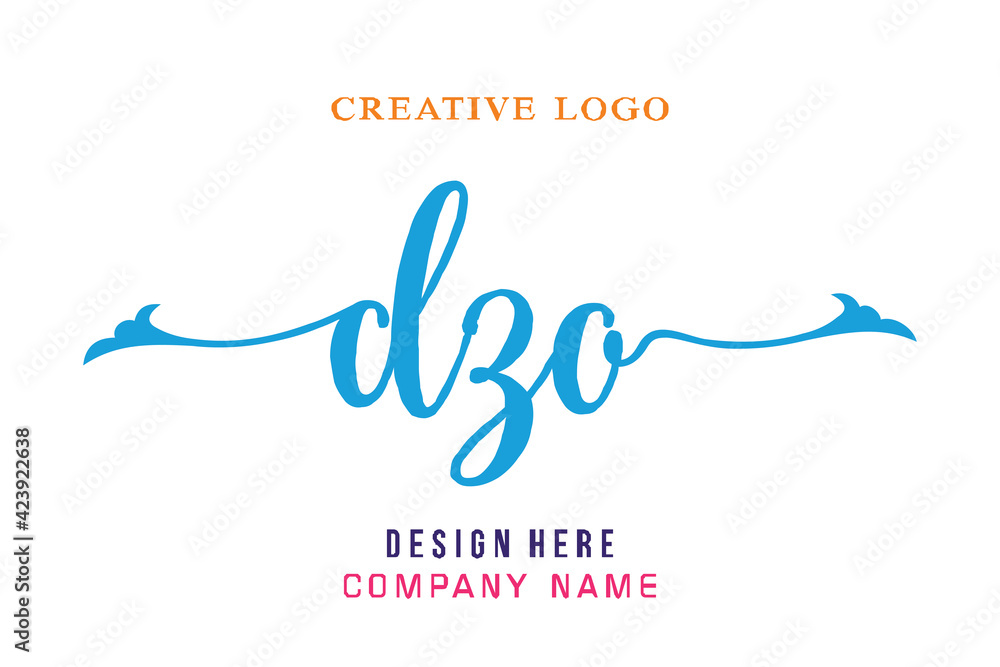 DZO lettering logo is simple, easy to understand and authoritative ...