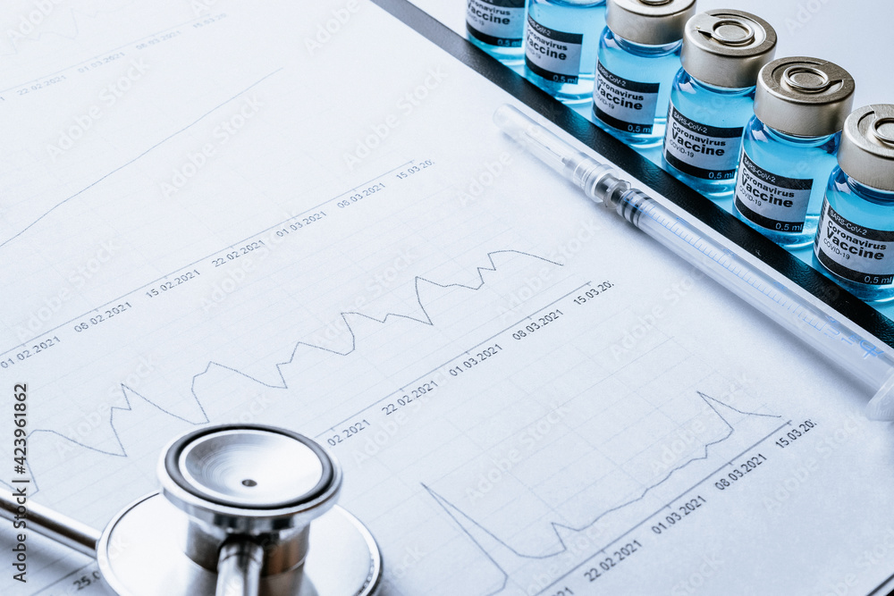 Medical schedule. Doctor stethoscope, hospital healthcare infographic ...