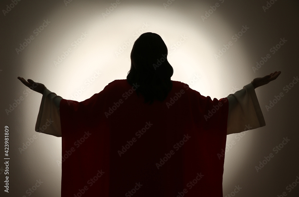 Jesus Arms Open Silhouette