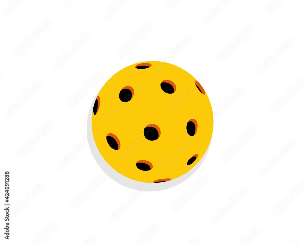 pickle ball simple vector Stock Vector | Adobe Stock