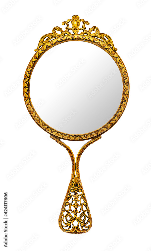 Vintage Hand Mirror Clipart