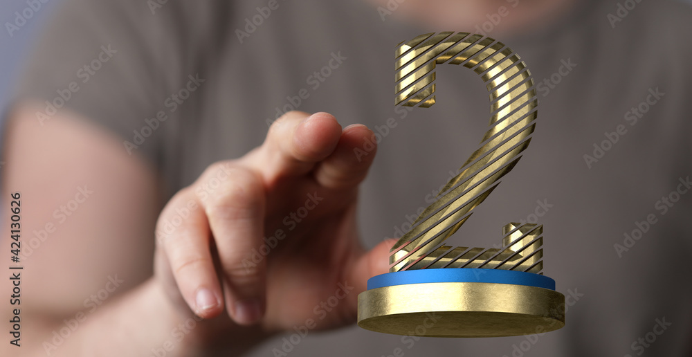 2nd award prize in 3d Stock Photo | Adobe Stock