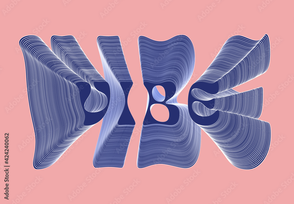 Repeated Text Effect Stock Template | Adobe Stock