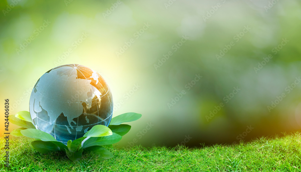 Renewable energy concept Earth Day or environment protection Hands ...