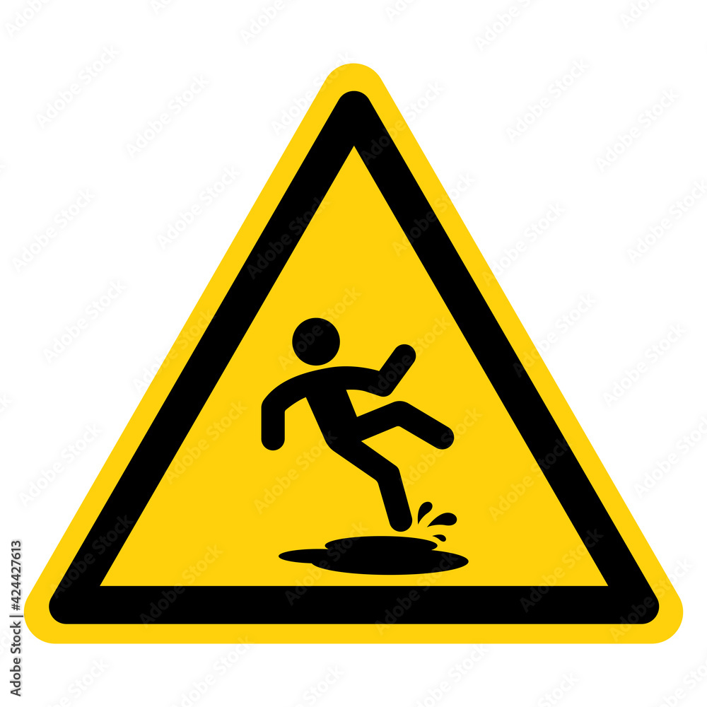 Icy Surface Symbol Sign,Vector Illustration, Isolate On White ...