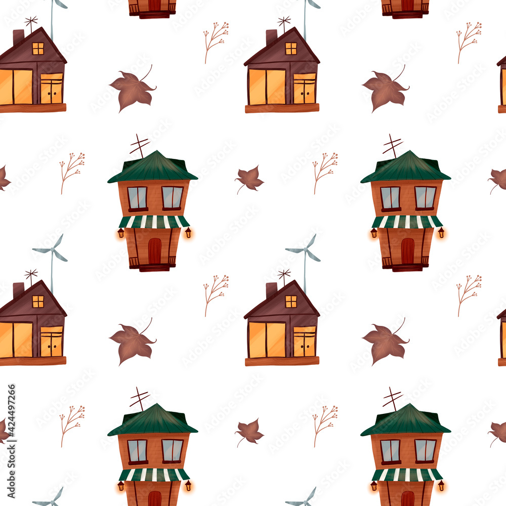 Textiles Clipart House