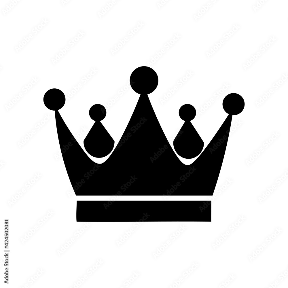 King And Queen Crown Vector