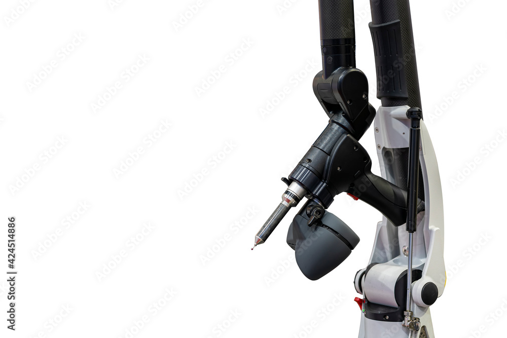 Portable gun scan or handheld 3d laser scan with touch probe instrument ...