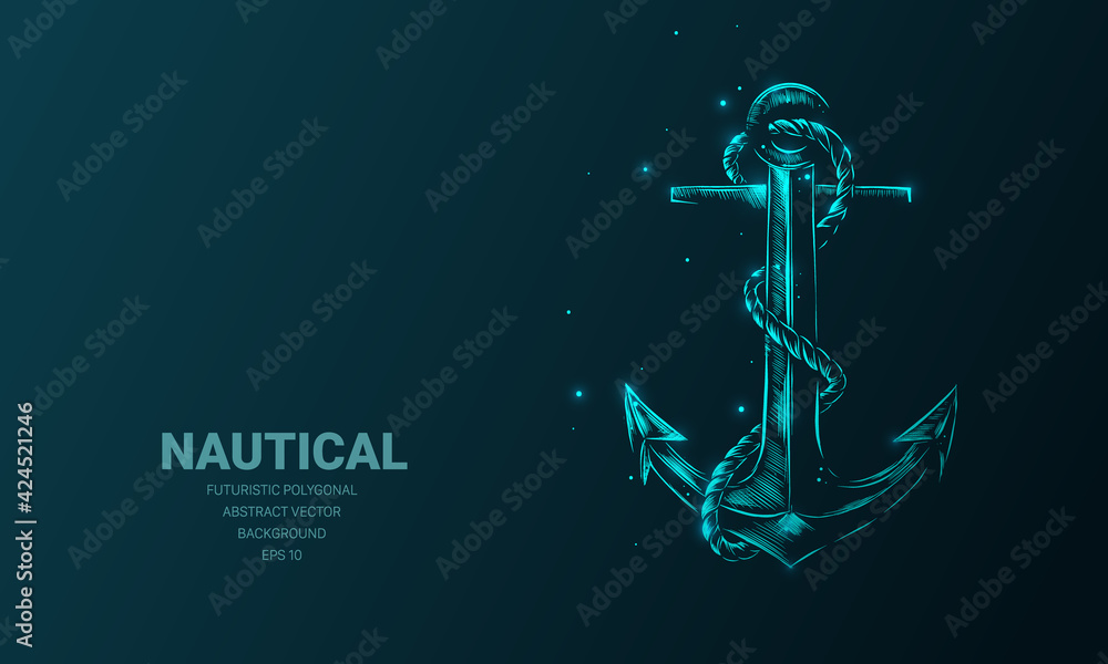 Nautical Anchor Desktop Wallpaper