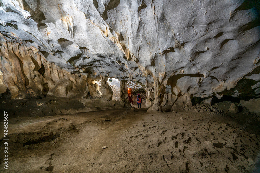 Karain Cave (Karain Mağarası) is a Paleolithic archaeological site ...