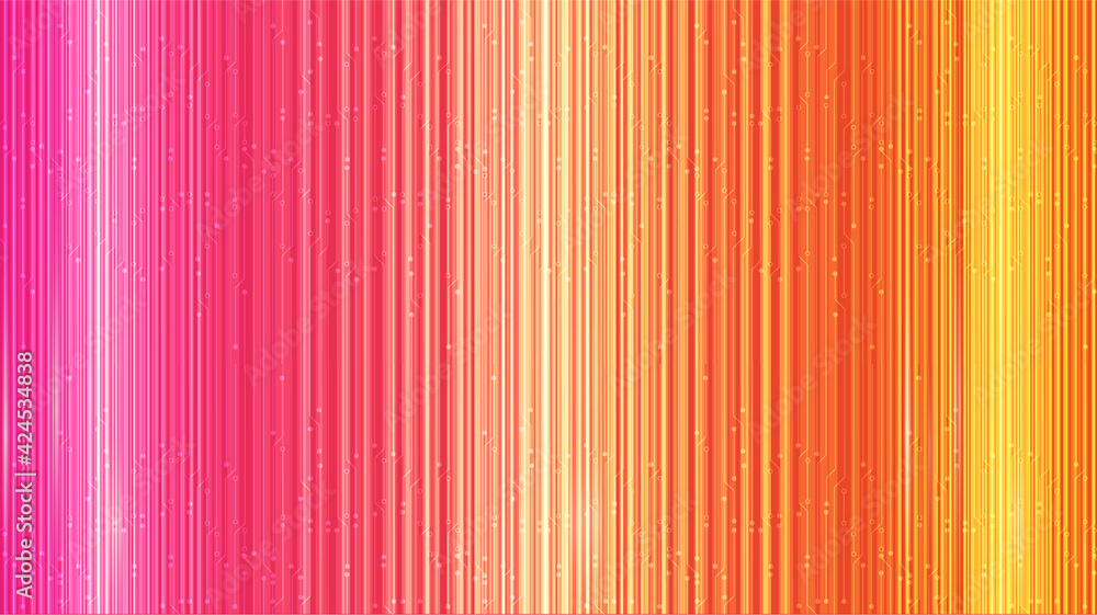 Colorful Technology Background,Hi-tech Digital and Communication ...