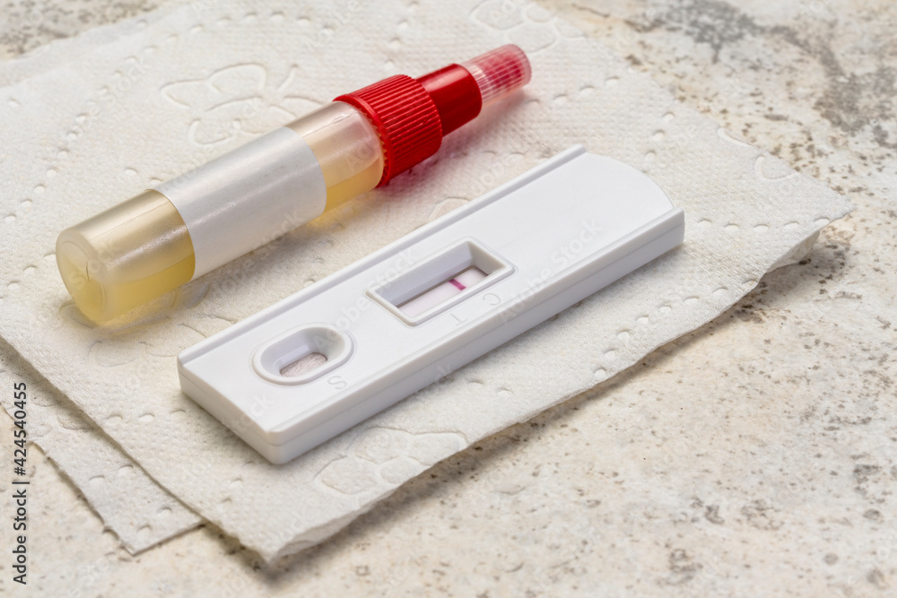 fecal immunochemical test for colorectal diseases - home kit with a ...