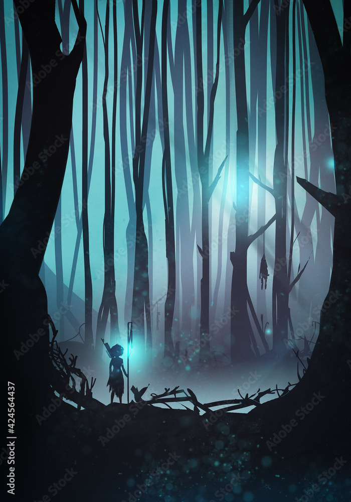 Dark Fairy Tale Illustrations