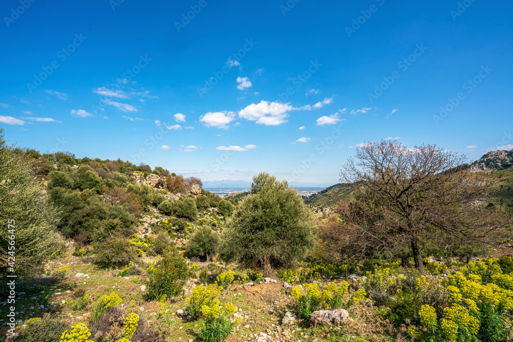 Karain Cave (Karain Mağarası) is a Paleolithic archaeological site ...