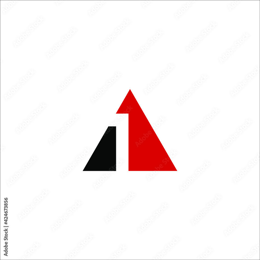 A1 logo design vector sign Stock Vector | Adobe Stock