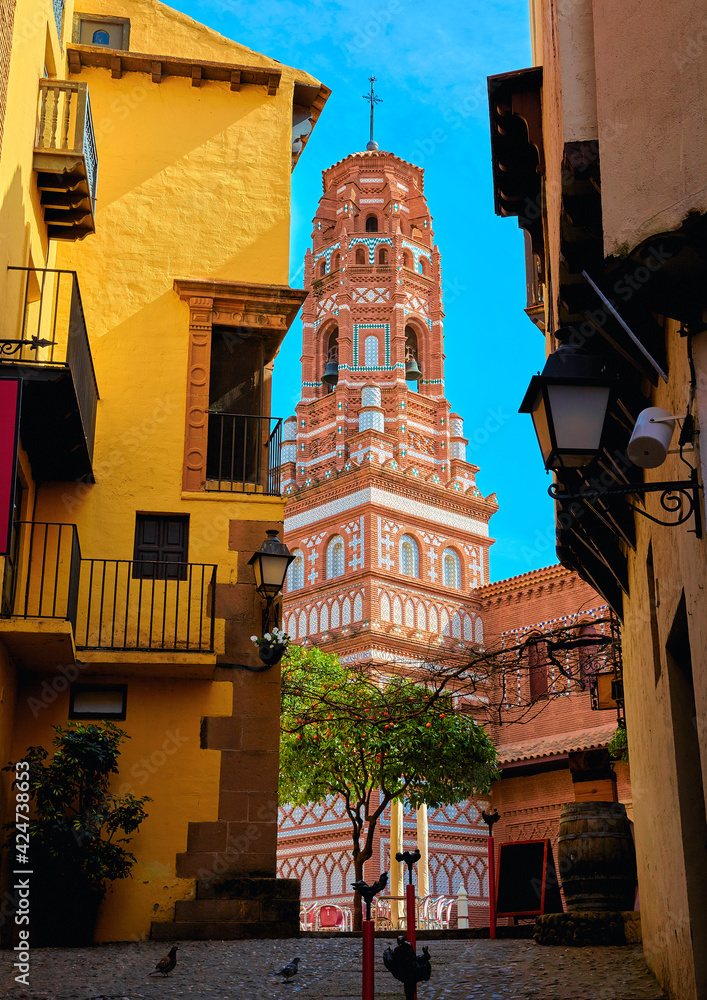Barcelona, Spain. Traditional Spanish village (Poble Espanyol ...
