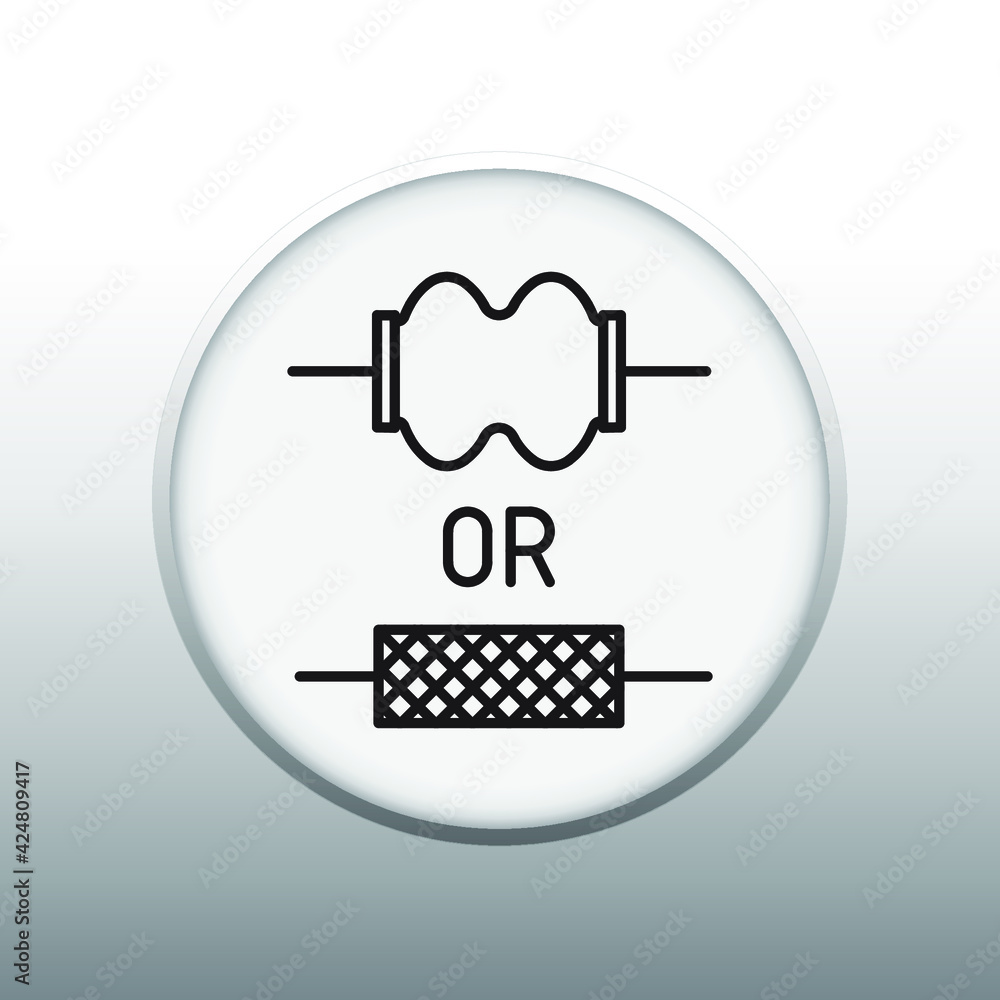 FLEXIBLE PIPE CONNECTION VECTOR SYMBOL OF PUMPING SYSTEM MECHANICAL ...