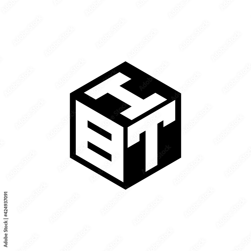 BTI letter logo design with white background in illustrator, vector ...