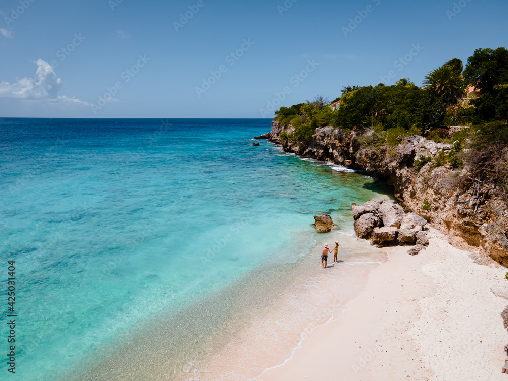 Foto de Playa Kalki Curacao tropical Island in the Caribbean sea, Playa ...