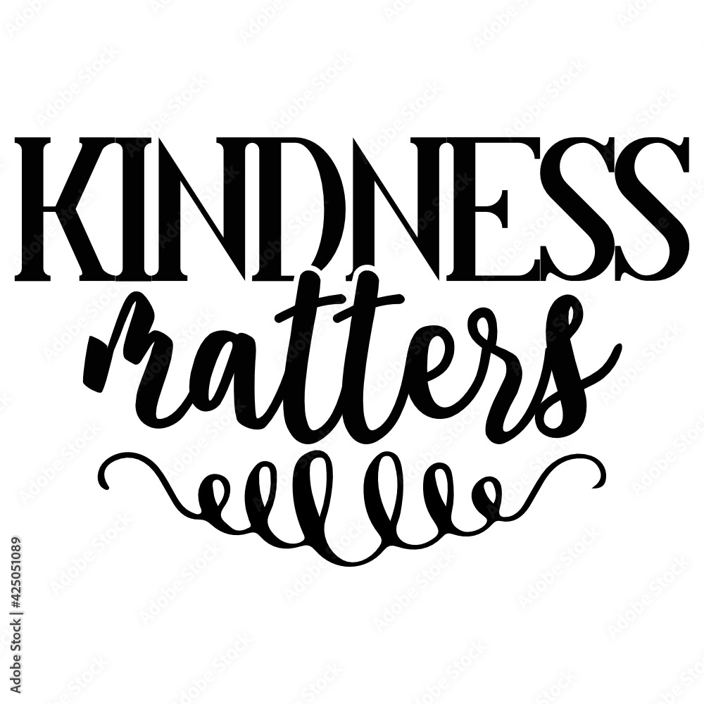 Kindness quotes SVG Bundle Stock Vector | Adobe Stock