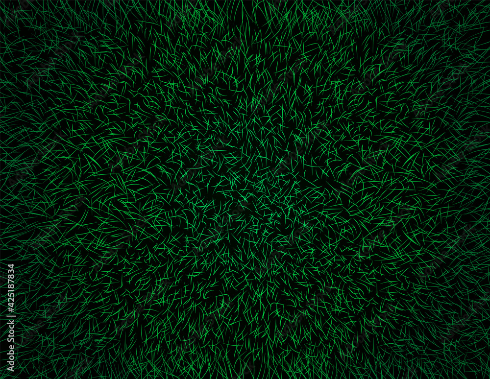 Realistic isolated zoom vector field weed grass. Can be used on flyers ...