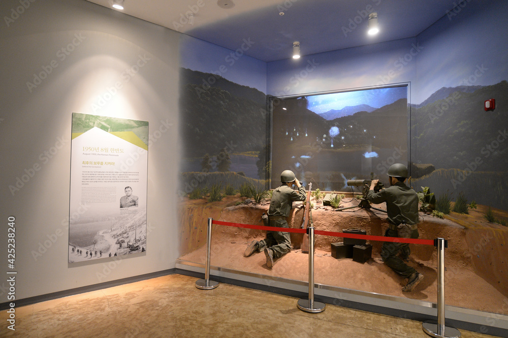 Memorial Hall of the Jangsa Landing Operation in Jangsa-ri, Yeongdeok ...