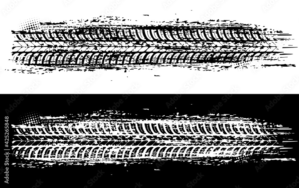 Off Road Tire Tread Texture