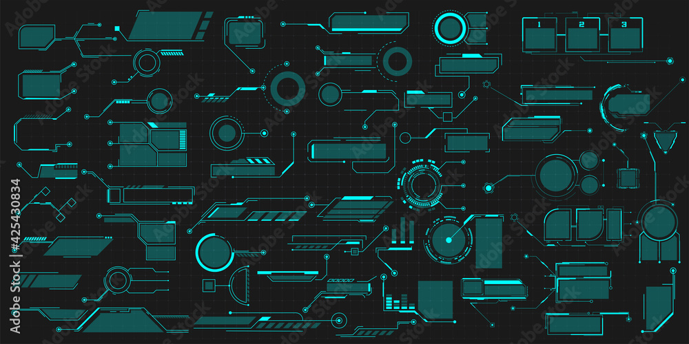 Callouts titles UI, UX. Callout bar labels, information call box bars ...