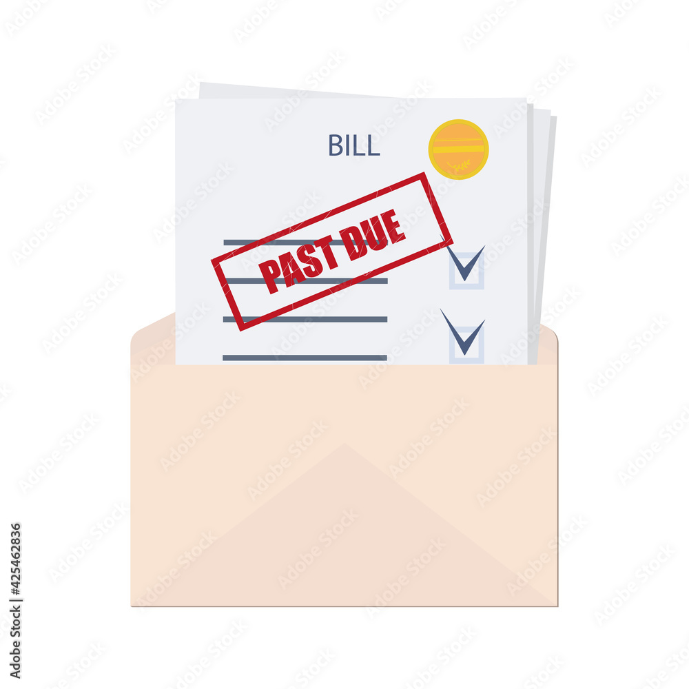 Past Due Envelope
