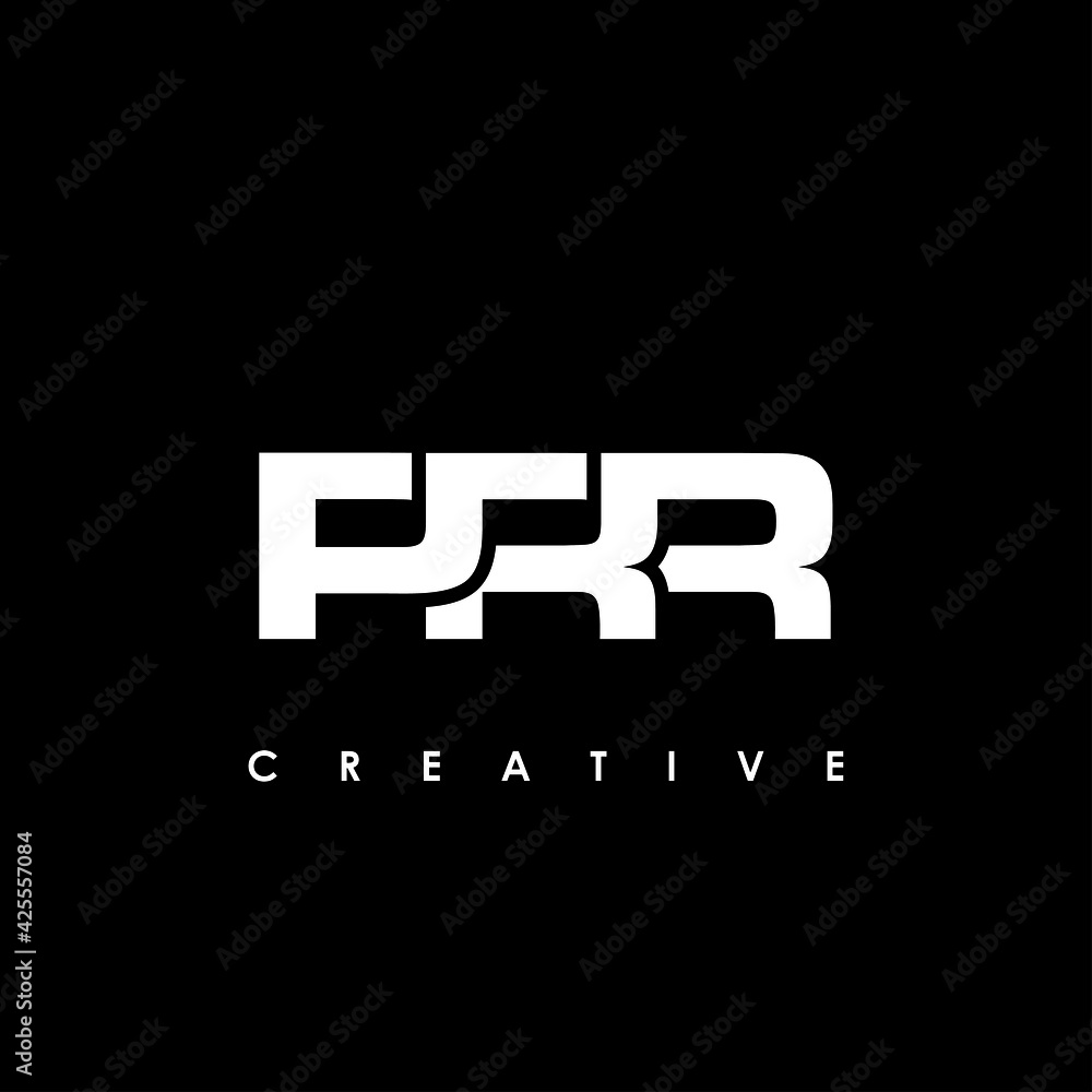 PRR Letter Initial Logo Design Template Vector Illustration Stock ...